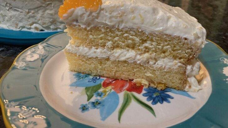 Mama’s Traditional Mandarin Orange Cake - Out of the Box Baking