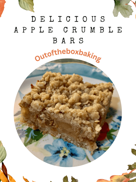 Delicious Apple Crumble Bars - Out of the Box Baking