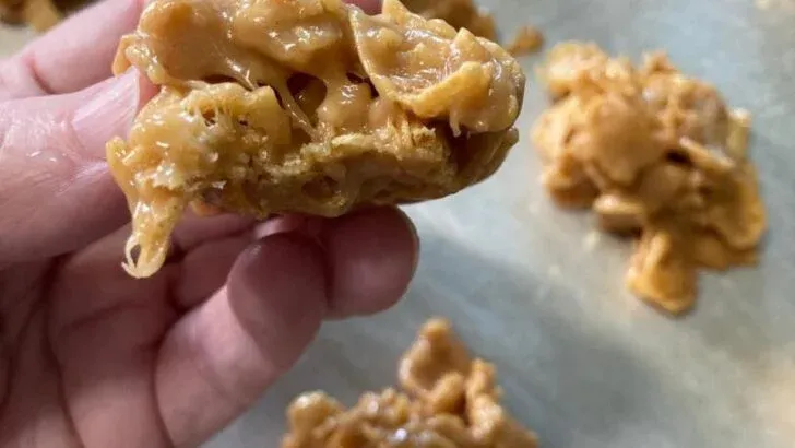Old-Fashioned Cornflake Candy - Out of the Box Baking