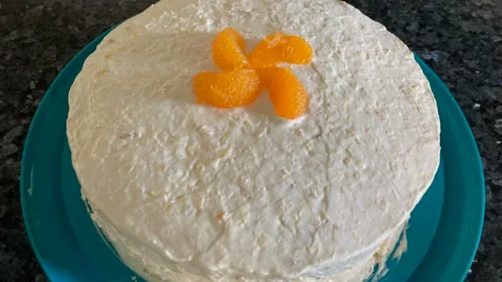 Mama’s Traditional Mandarin Orange Cake - Out of the Box Baking