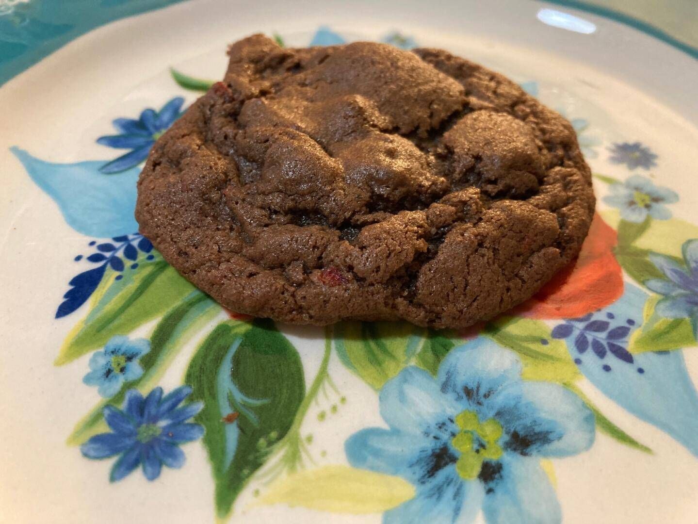 Double Dark Chocolate Cherry Cookies - Out of the Box Baking