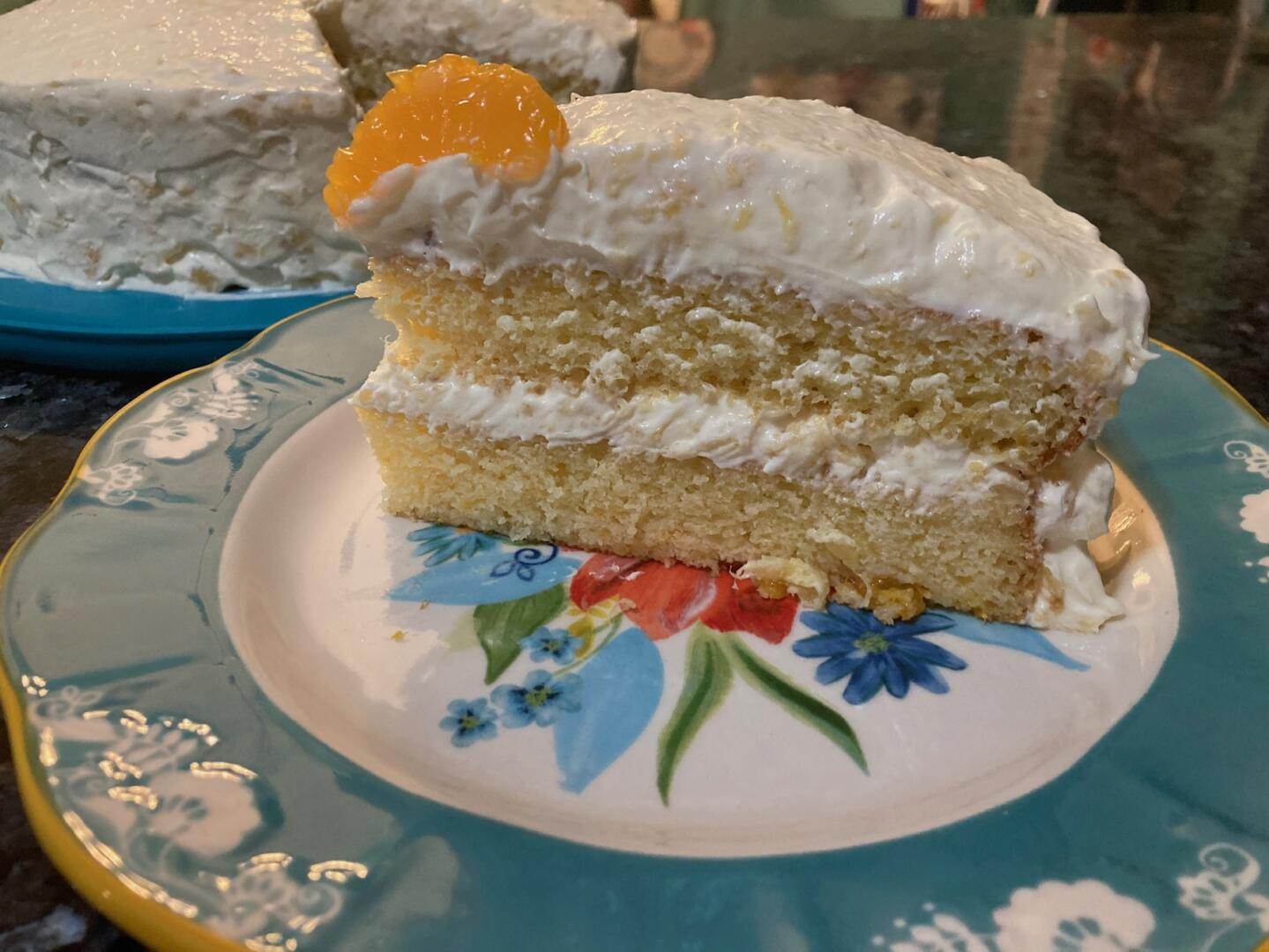 Mama’s Traditional Mandarin Orange Cake - Out of the Box Baking