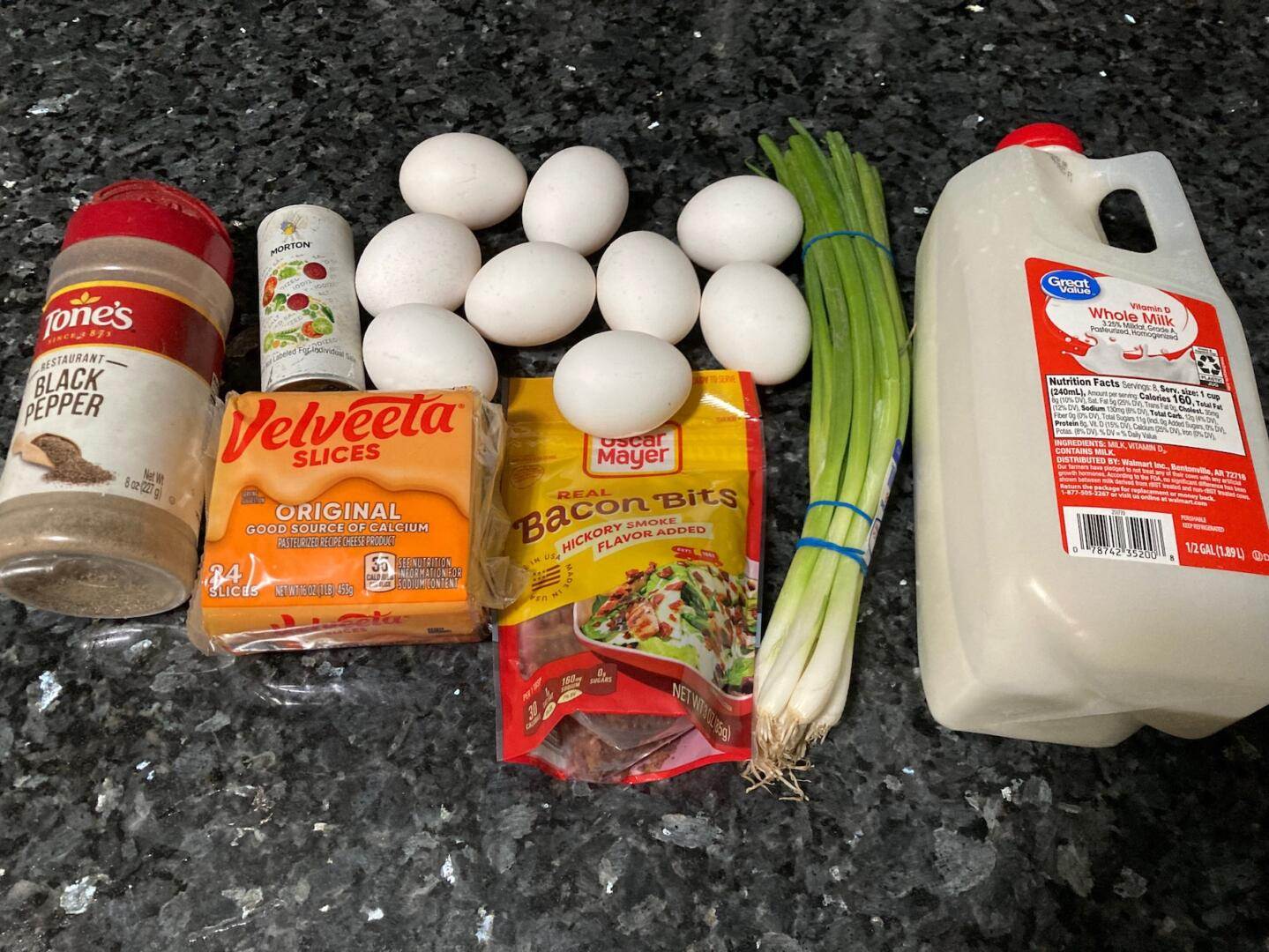Simple Crustless Quiche - Out of the Box Baking