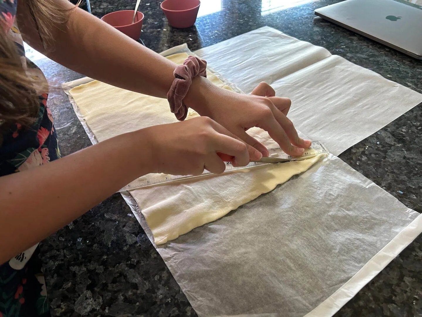 Churro Nutella Christmas Tree - Out of the Box Baking